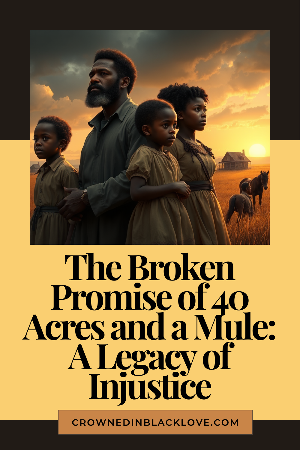 The Broken Promise of 40 Acres and a Mule: A Legacy of Injustice ...
