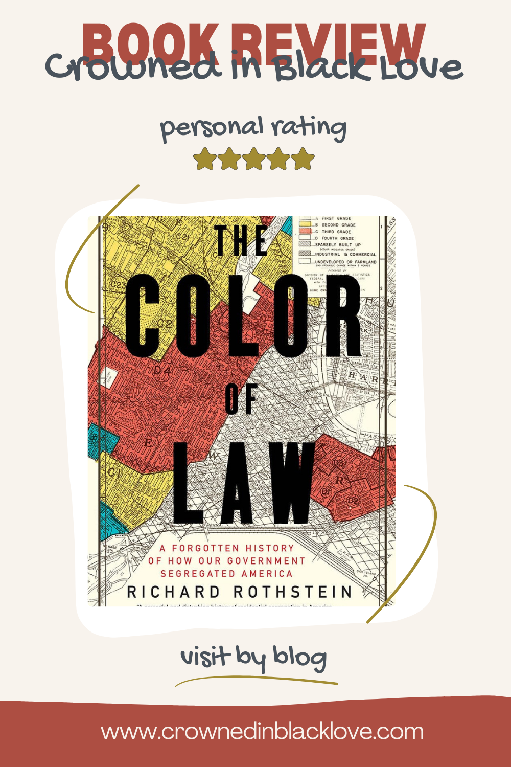 Book Review: The Color of Law: A Forgotten History of How Our ...
